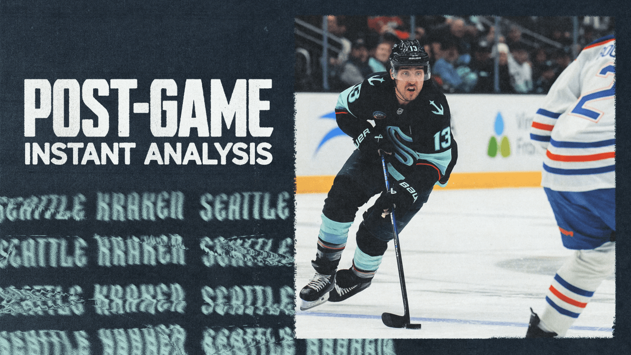 Postgame Instant Analysis: Seattle vs Edmonton | Seattle Kraken