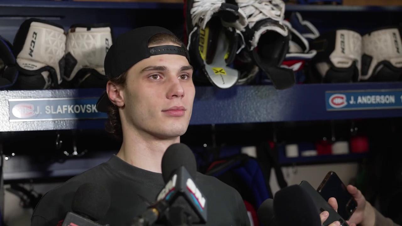 End of season media: Slafkovsky | Montréal Canadiens