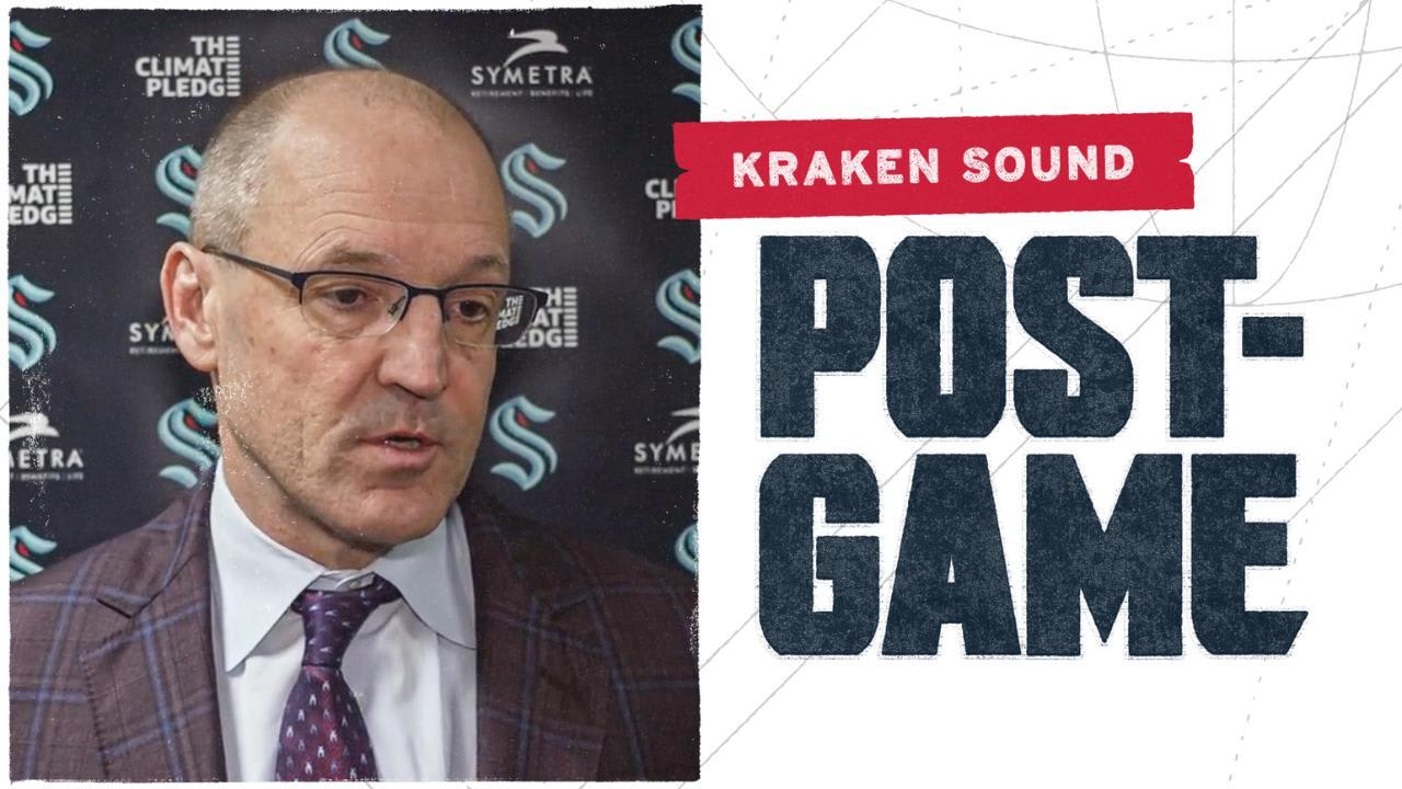 Bylsma | Postgame at MIN | Seattle Kraken