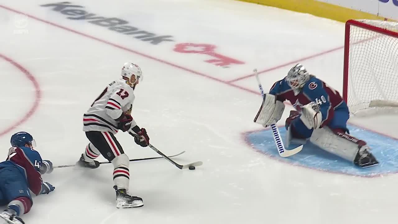 Georgiev stones Foligno with the pad | NHL.com