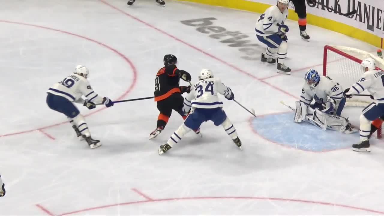 Provorov from the slot ties it | Philadelphia Flyers