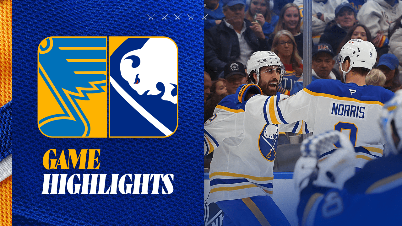 Highlights - BUF at STL | Buffalo Sabres