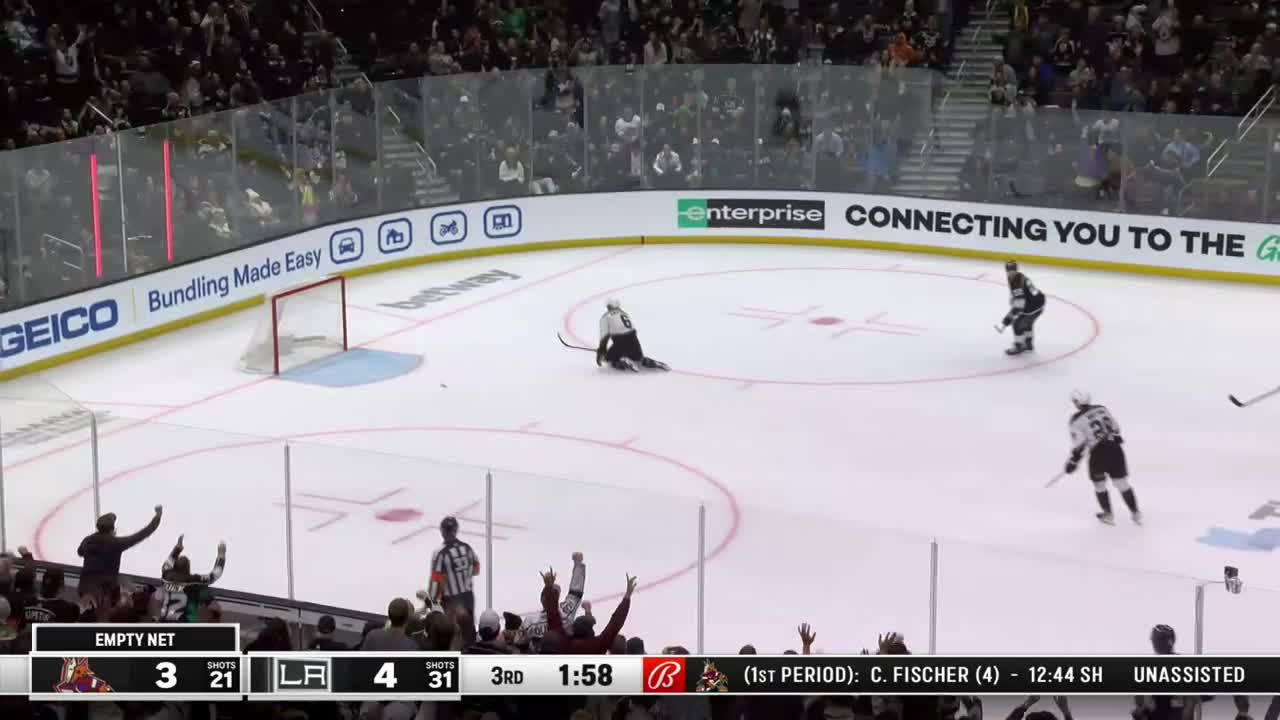 Fiala scores goal | Los Angeles Kings