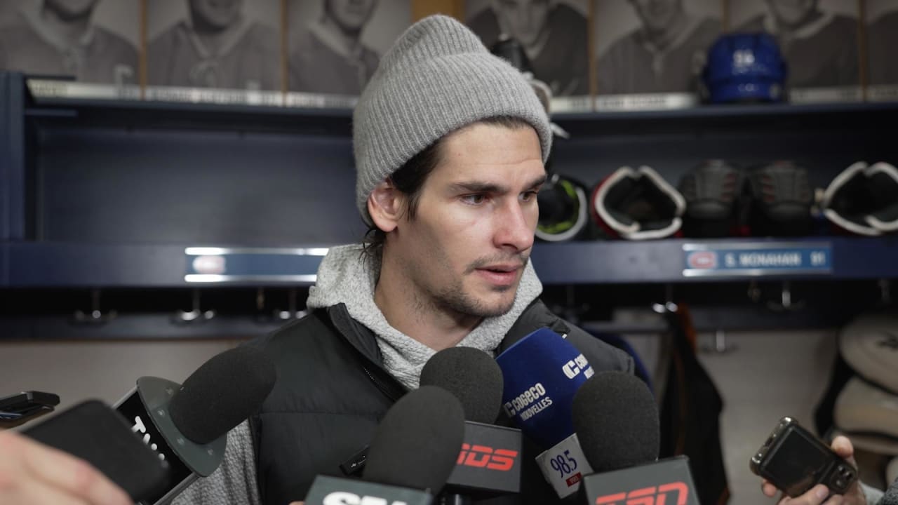 Pregame vs. DET: Monahan | Montréal Canadiens