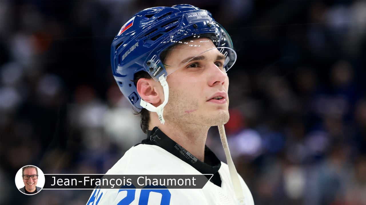 Slafkovsky : « Finir quatrième, c’est comme finir dernier » | LNH.com