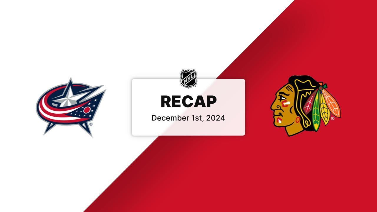 CBJ at CHI | Recap | Columbus Blue Jackets