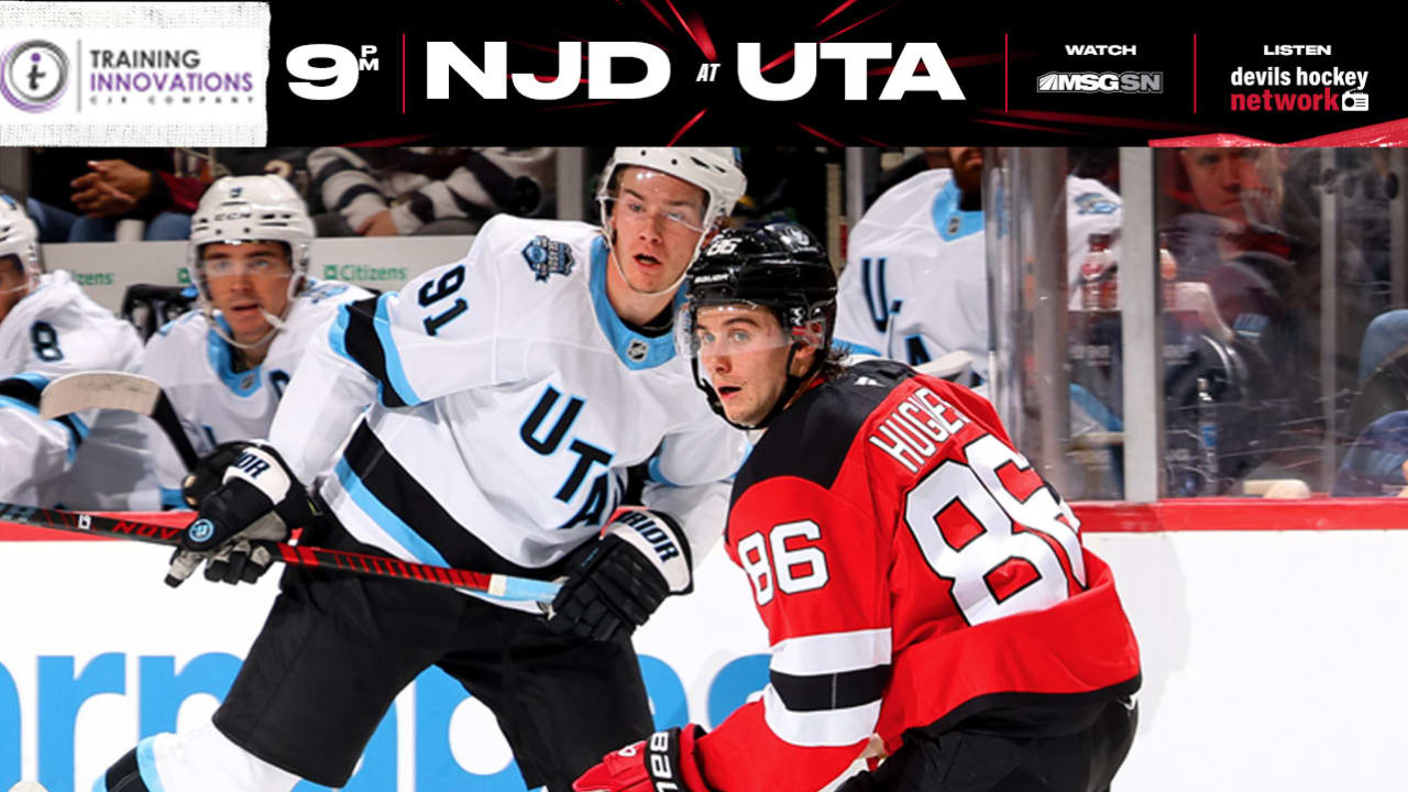 Devils Play First-Ever Game in Utah | PREVIEW | New Jersey Devils