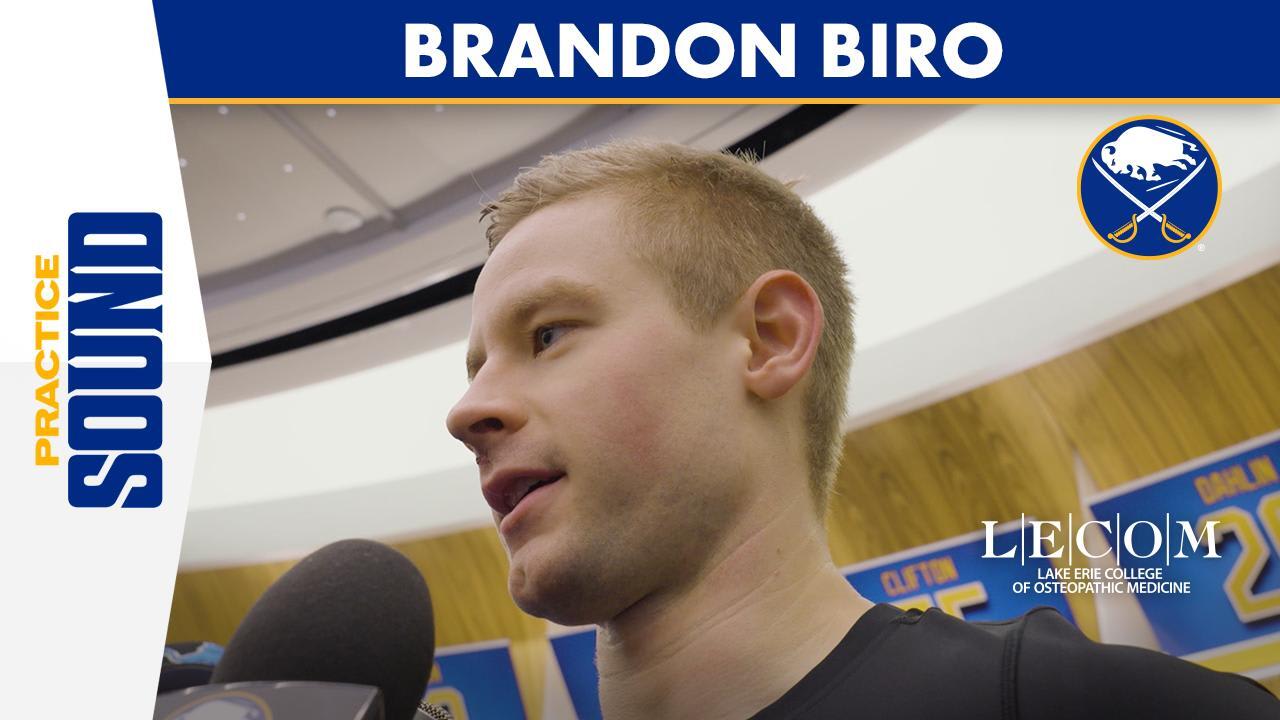 Biro After Practice | Buffalo Sabres
