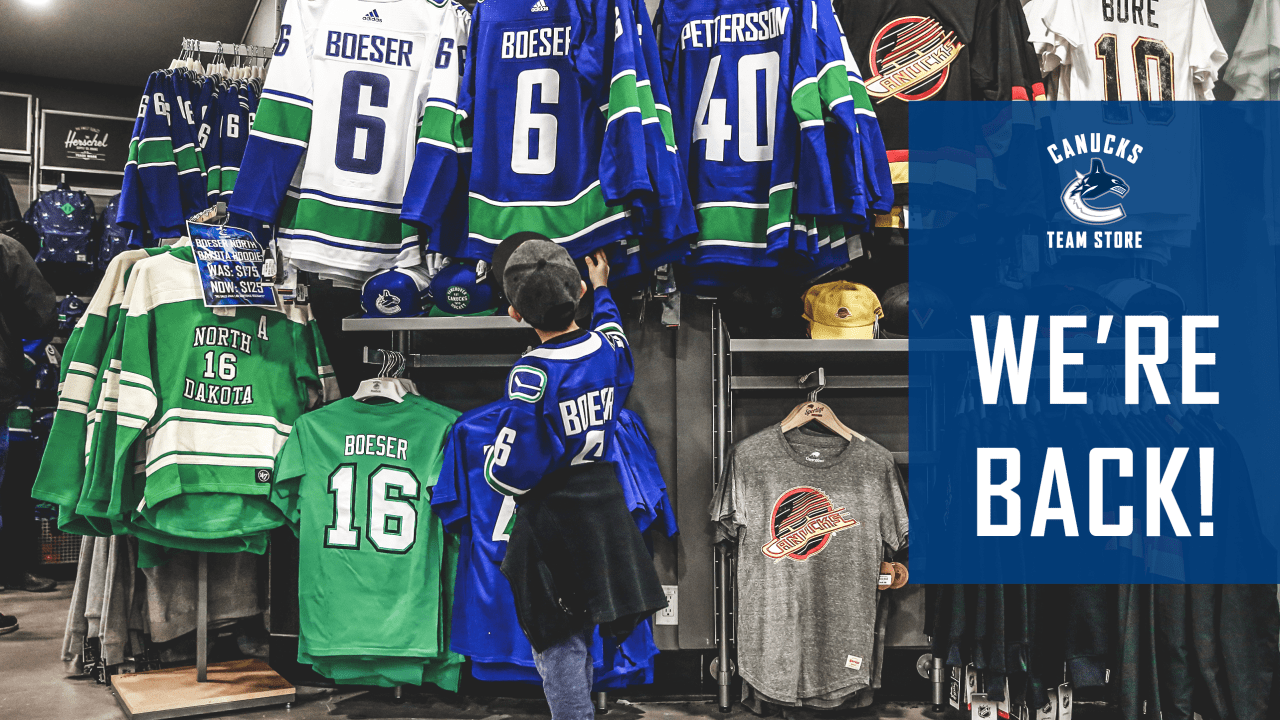 Canucks Team Store at Rogers Arena reopening | Vancouver Canucks