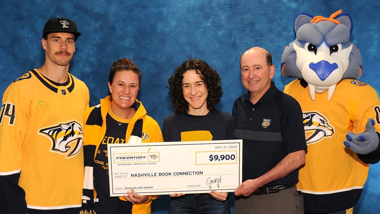 Preds Foundation Celebrates Record-Breaking Grant Donation at Annual ...
