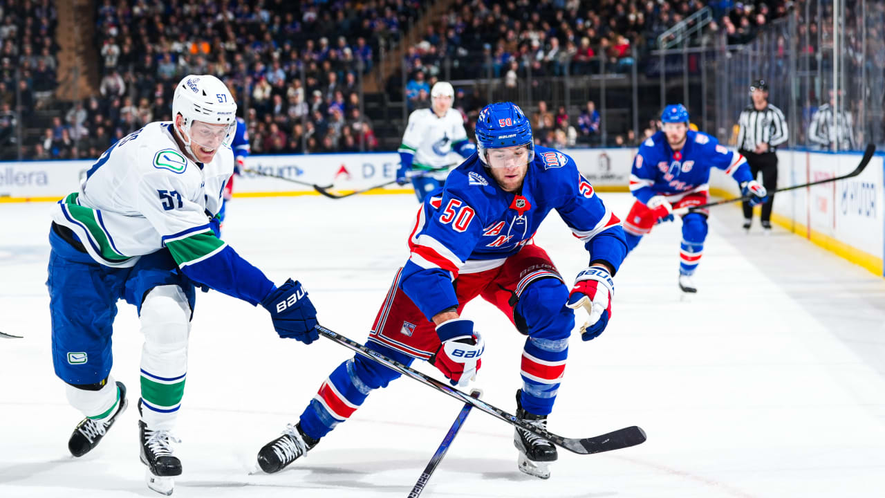 Rangers vs. Canucks: Postgame Notes | New York Rangers