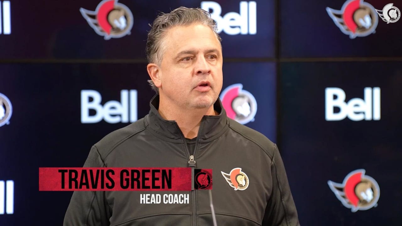 Travis Green Media Availability Dec. 3 | Ottawa Senators