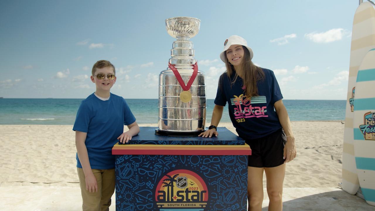 Wyatt takes on All-Star Weekend | NHL.com