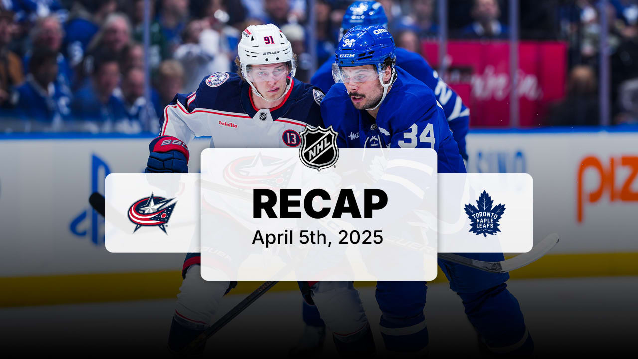 Kooste: TOR-CBJ 5-0 | NHL.com/fi