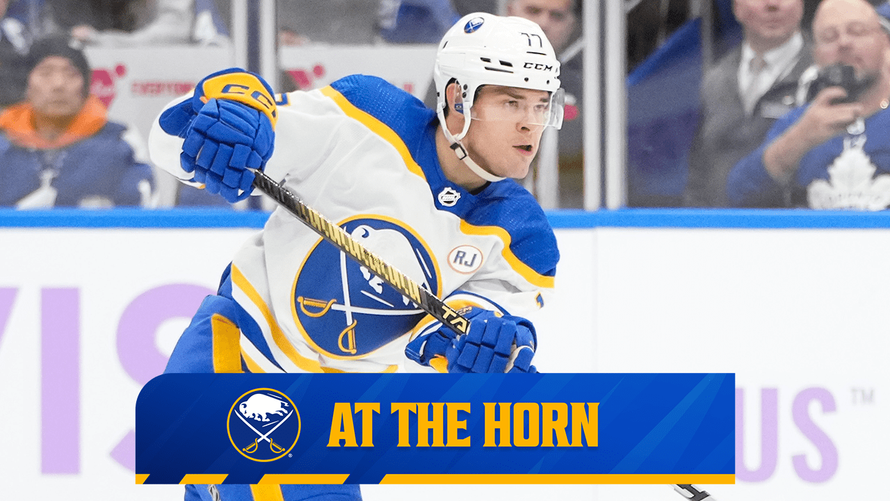 At the Horn | Sabres 6 – Maple Leafs 4 | Buffalo Sabres