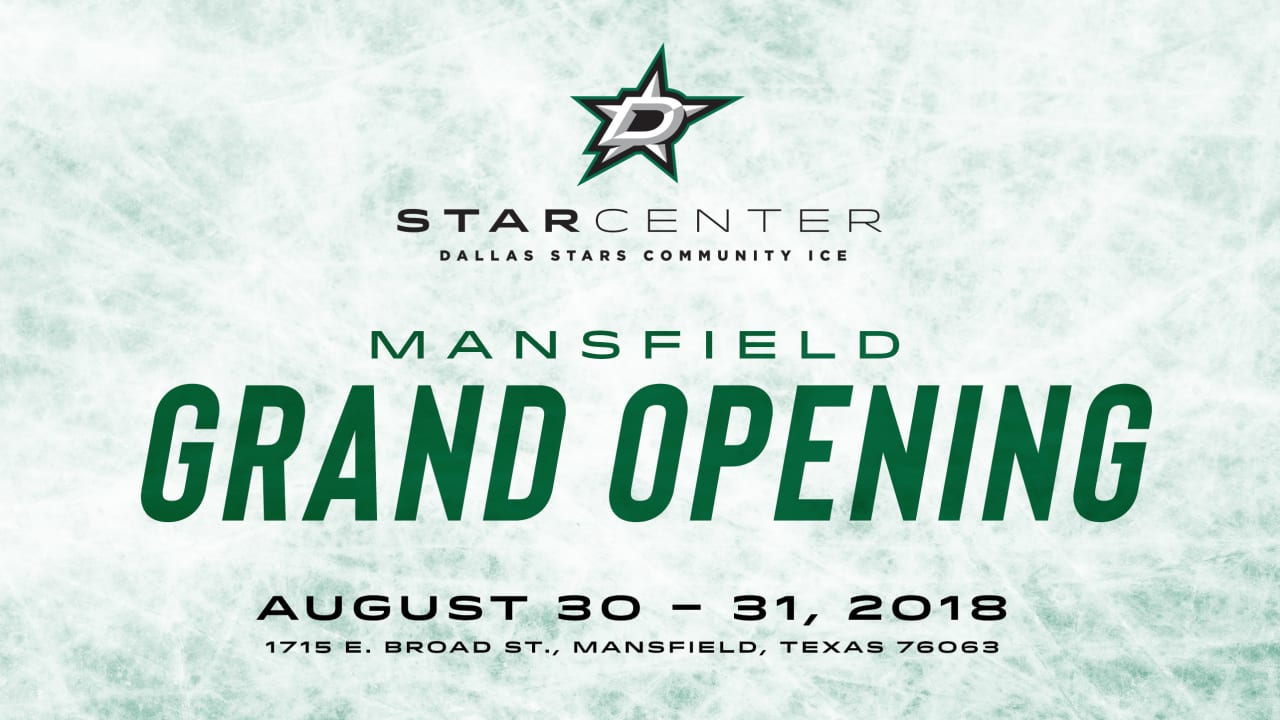 Stars, City of Mansfield to hold StarCenter Mansfield grand opening ...