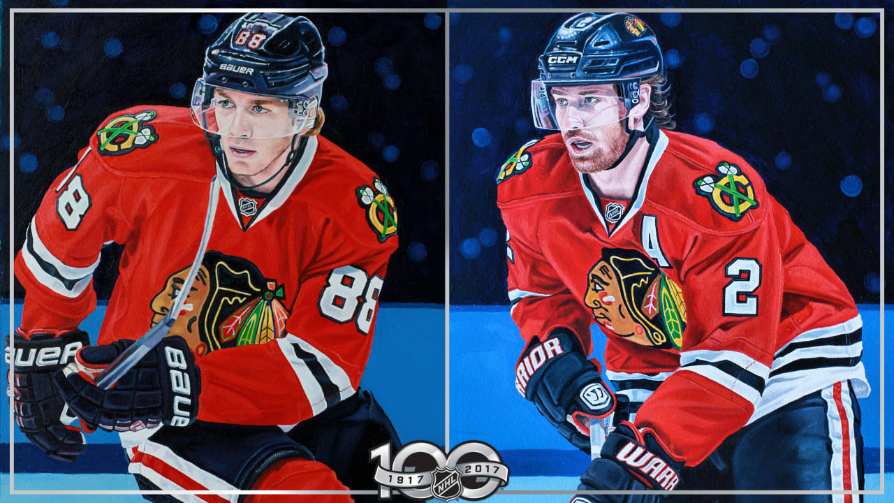 Kane, Keith portraits unveiled | NHL.com