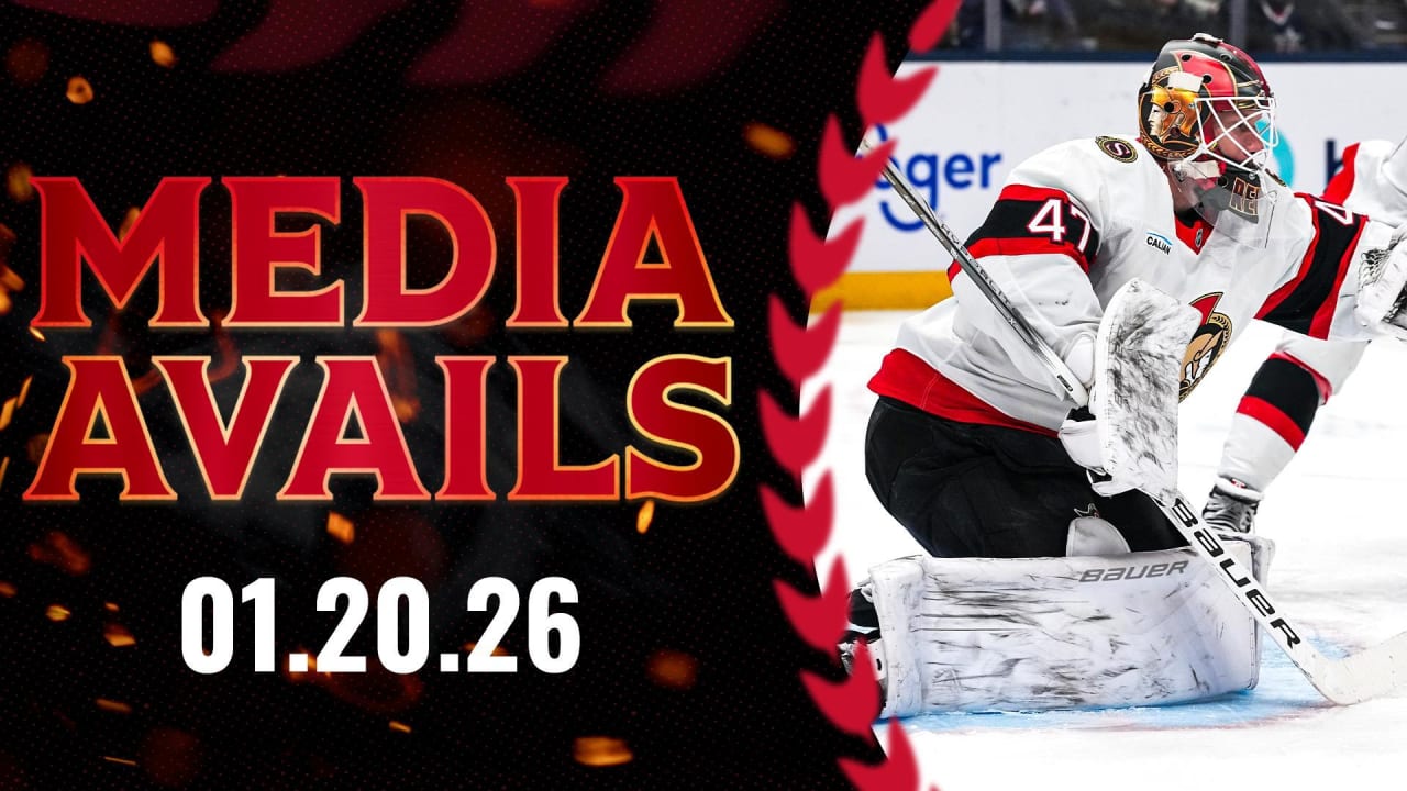 James Reimer Postgame Media vs CBJ | Ottawa Senators