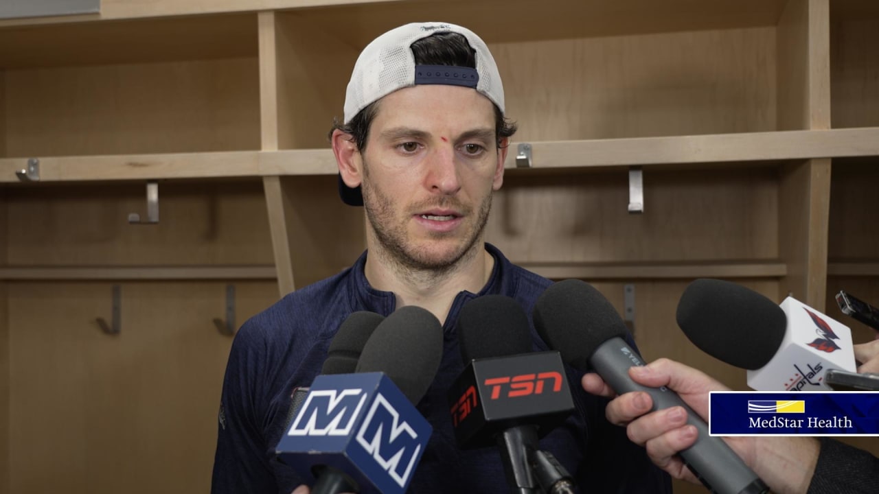Nic Dowd | Postgame | Washington Capitals