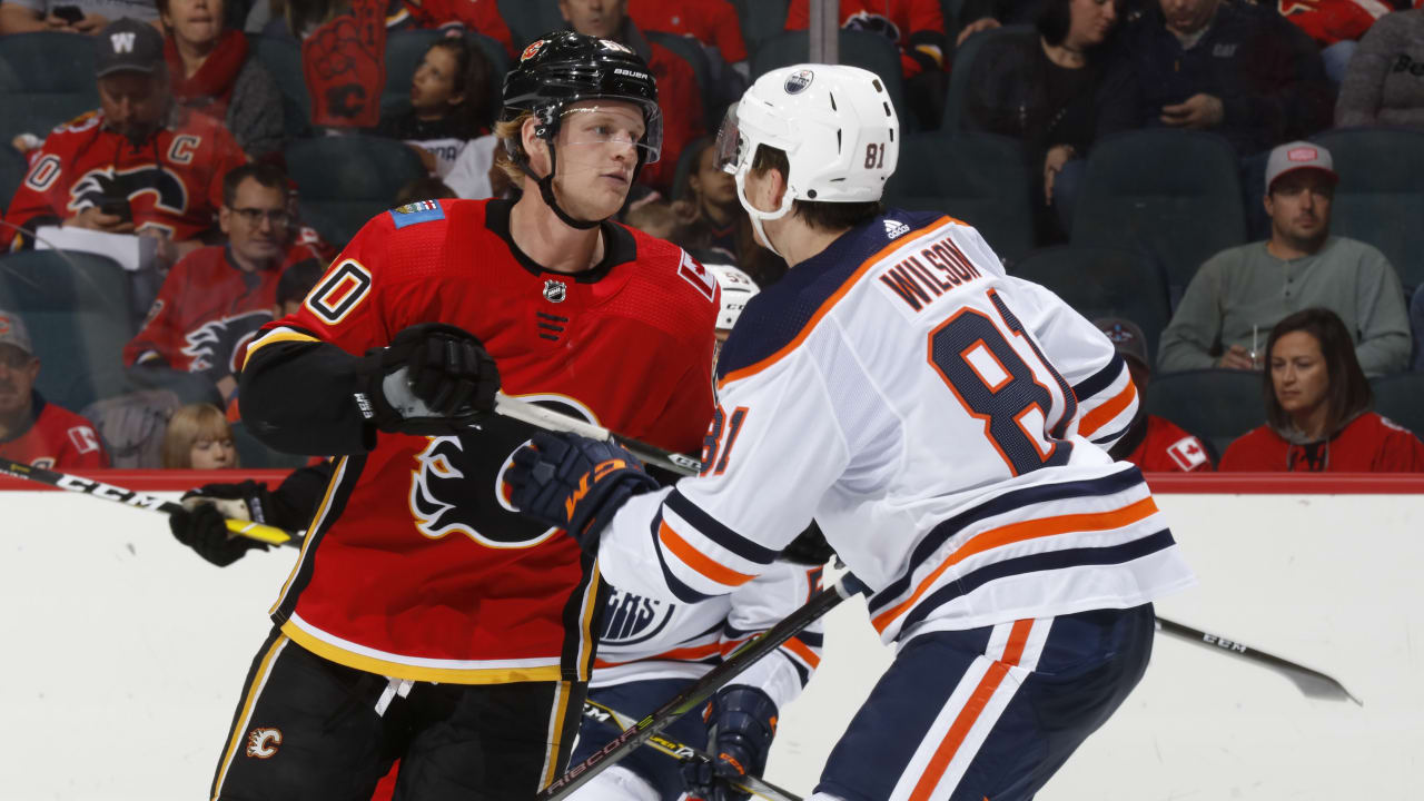 PROJECTED LINEUP - FLAMES AT OILERS | Calgary Flames