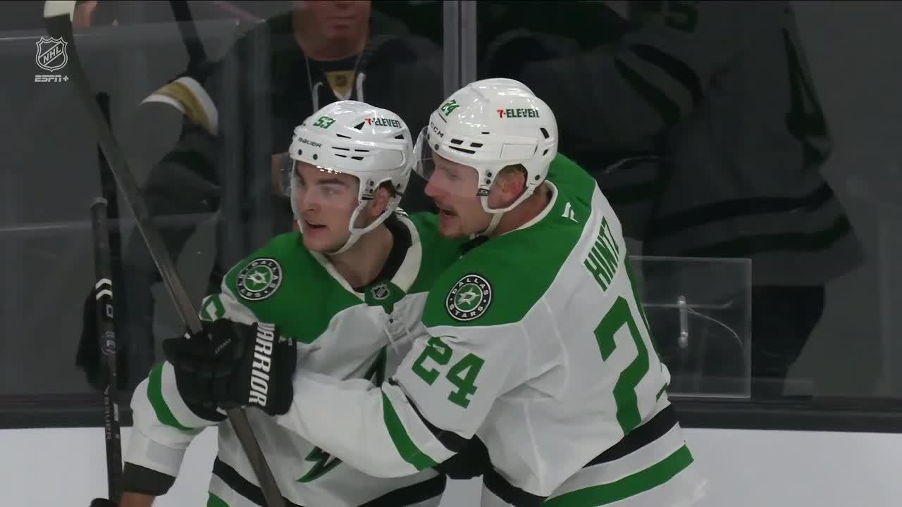 DAL@VGK: Johnston scores goal against Adin Hill | Dallas Stars