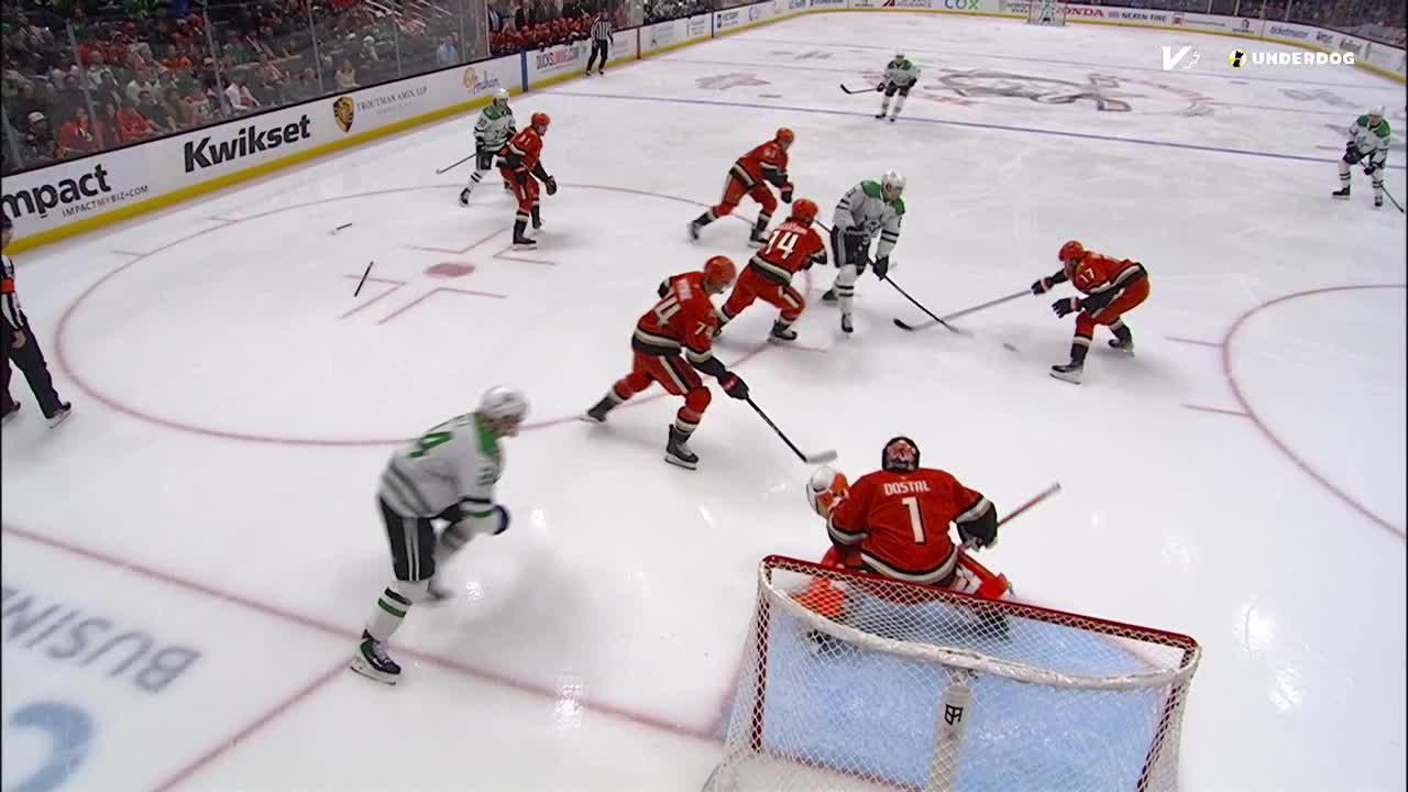 DAL@ANA: Hintz scores goal against Lukas Dostal | Dallas Stars