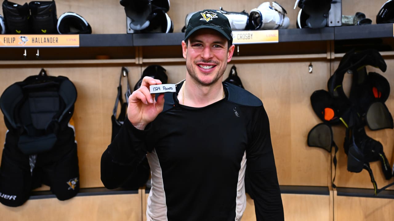 Crosby Passes Lemieux to Become Penguins' All-Time Points Leader ...
