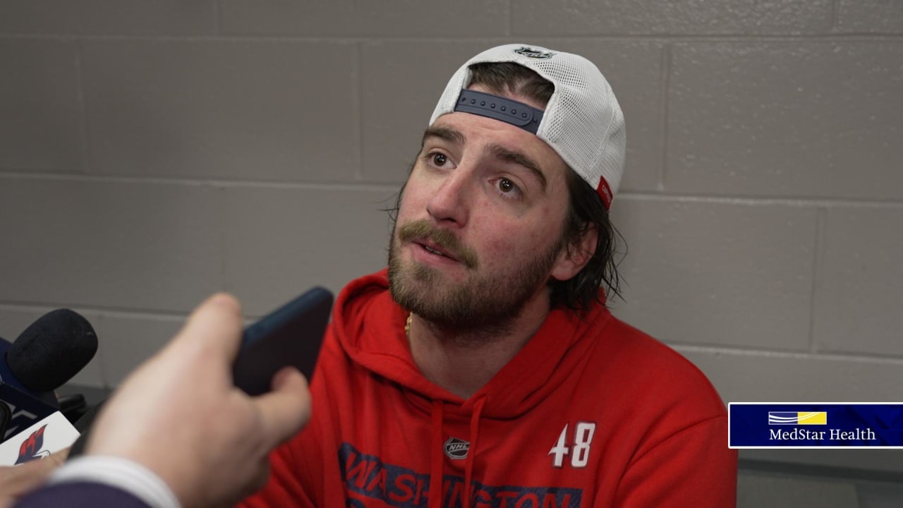 Logan Thompson | Postgame | Washington Capitals