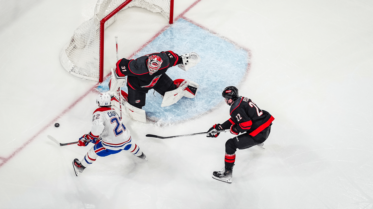 Canes Win In Andersen's Return To The Crease | Carolina Hurricanes