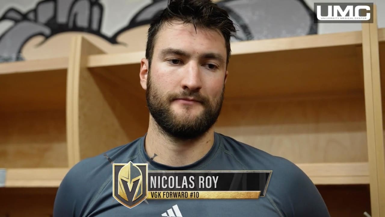 Nicolas Roy Postgame 11/27 | Vegas Golden Knights
