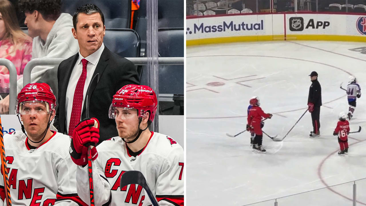 Brind'Amour coaches son, kids day before Eastern Conference Final | NHL.com