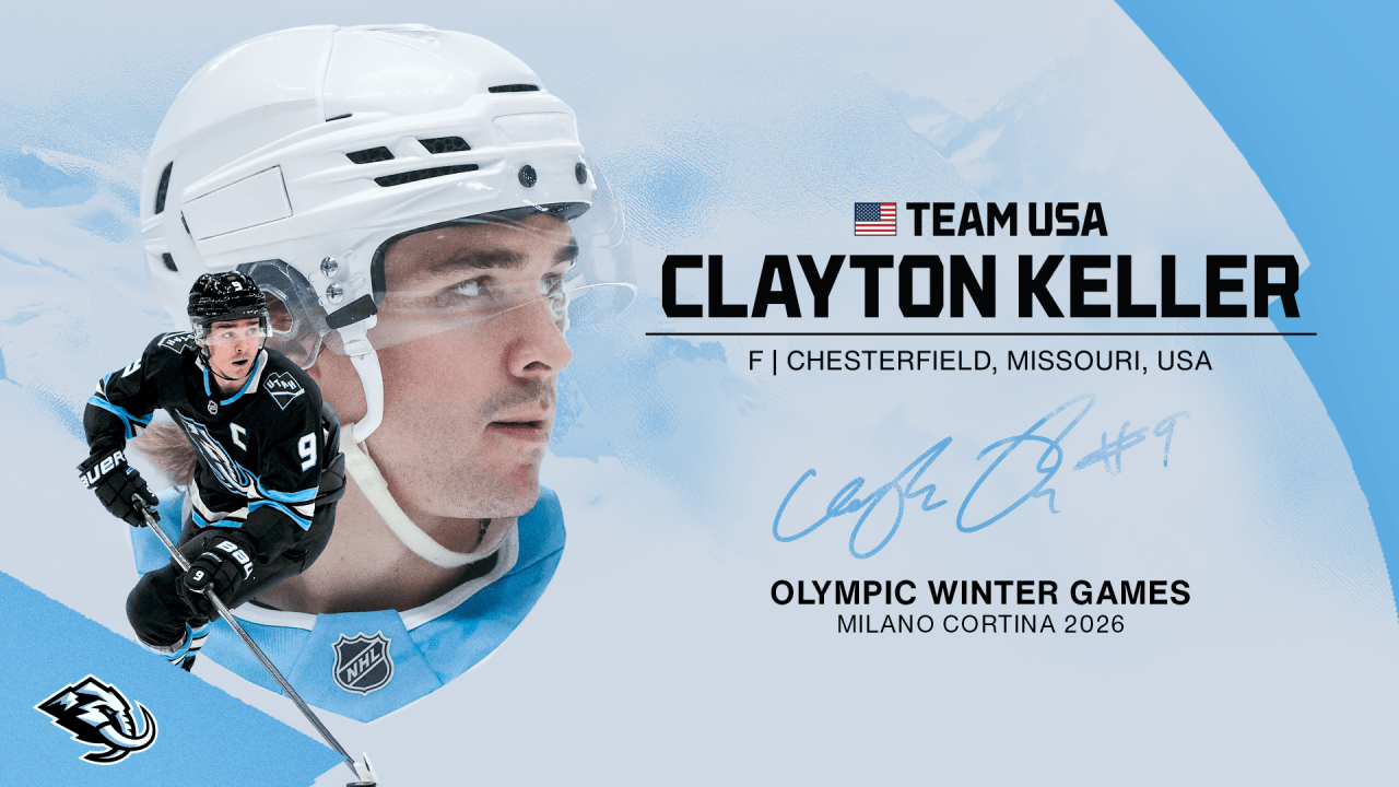 Clayton Keller to Represent the United States at Winter Olympic Games ...