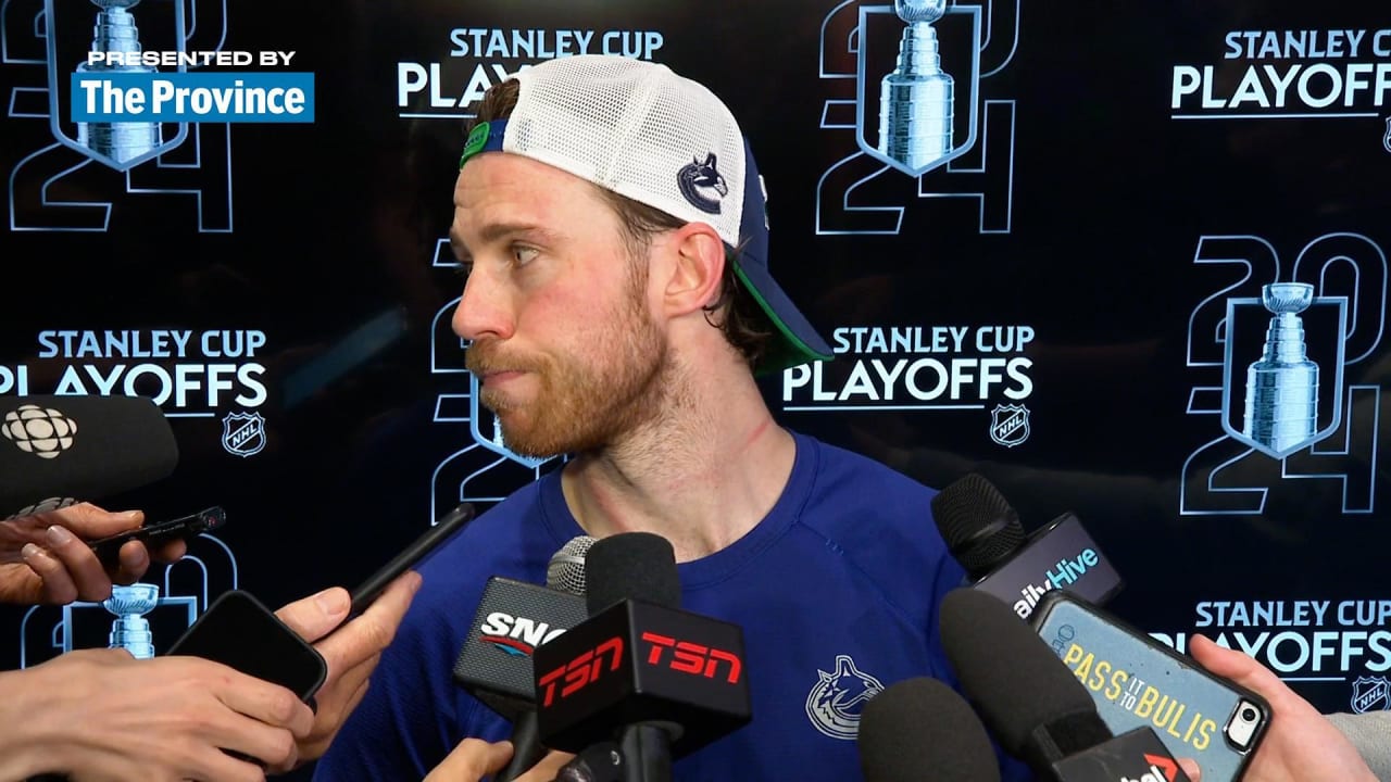 POSTGAME | Lindholm vs. Predators | Vancouver Canucks