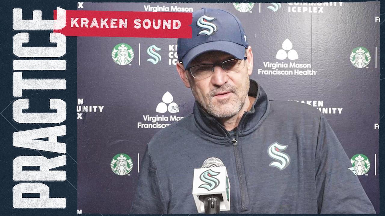 Bylsma | Practice Sound | Seattle Kraken