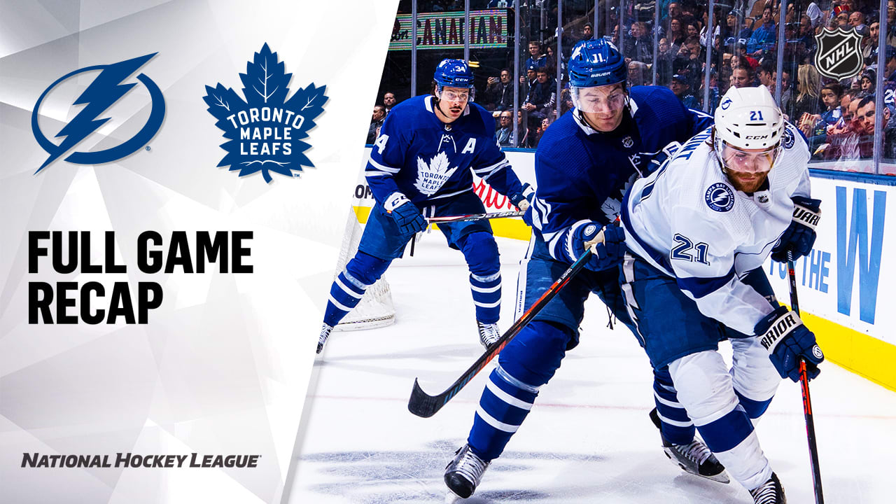 Recap: TBL 1, TOR 2 | Toronto Maple Leafs