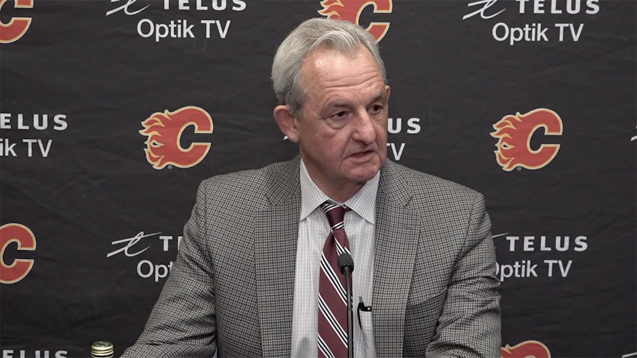 POSTGAME SUTTER - 18.11.21 | Calgary Flames