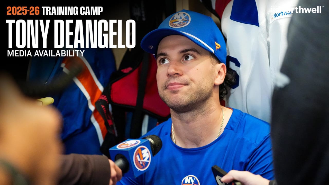 2025-26 Training Camp Day 3: Tony DeAngelo | New York Islanders