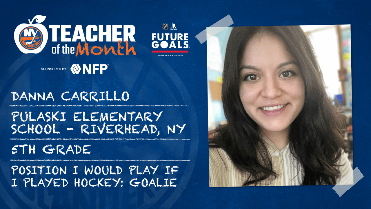 Islanders Teacher of the Month: Danna Carrillo | New York Islanders