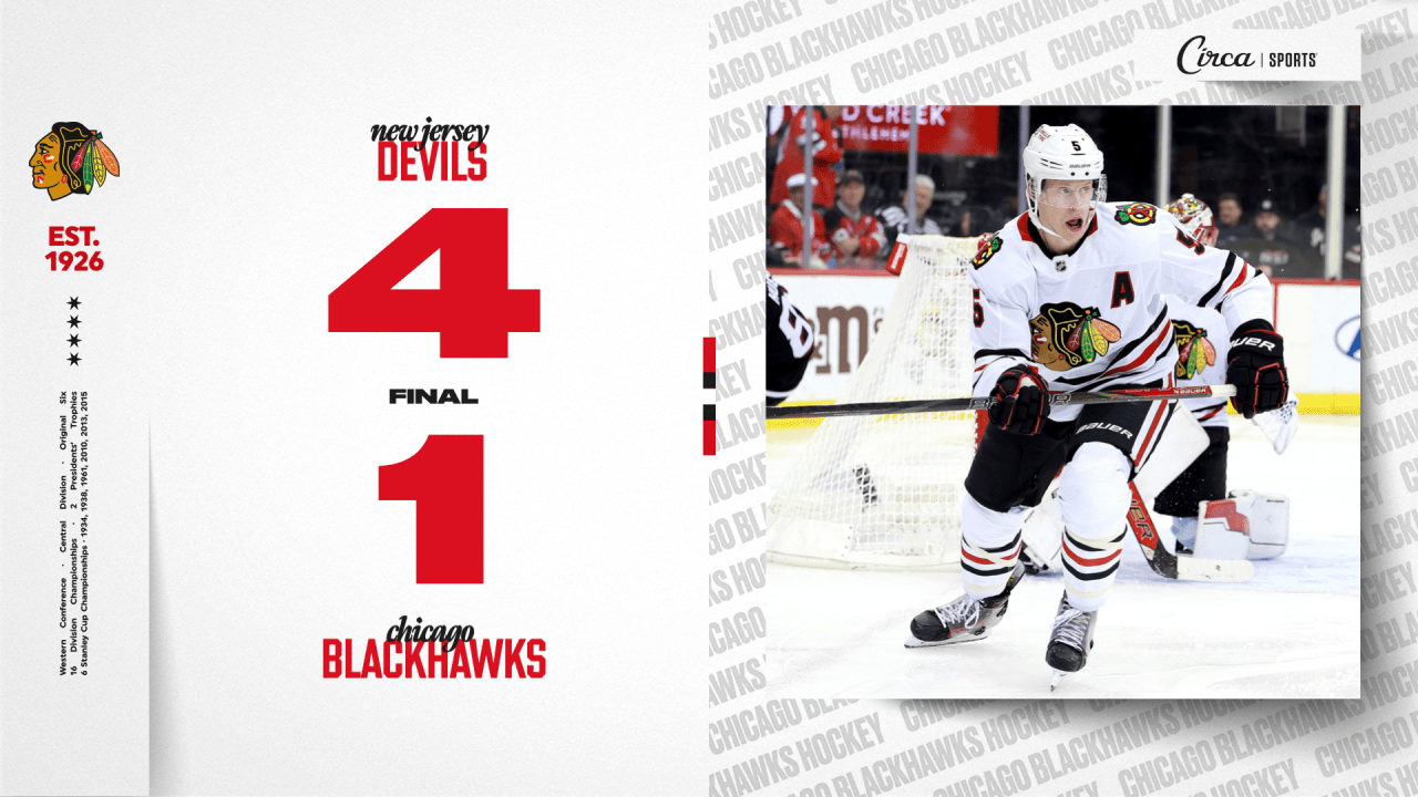 RECAP: Blackhawks Fall to Devils After Late Rally | Chicago Blackhawks