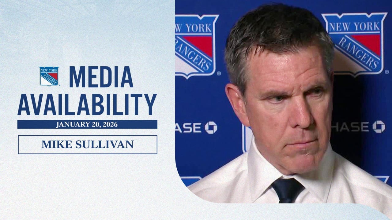 Postgame: Mike Sullivan | New York Rangers