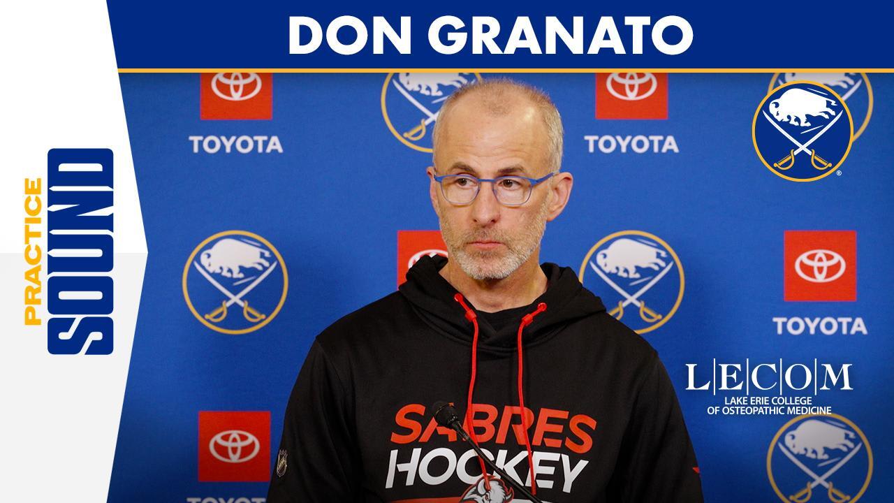 Granato After Practice | Buffalo Sabres