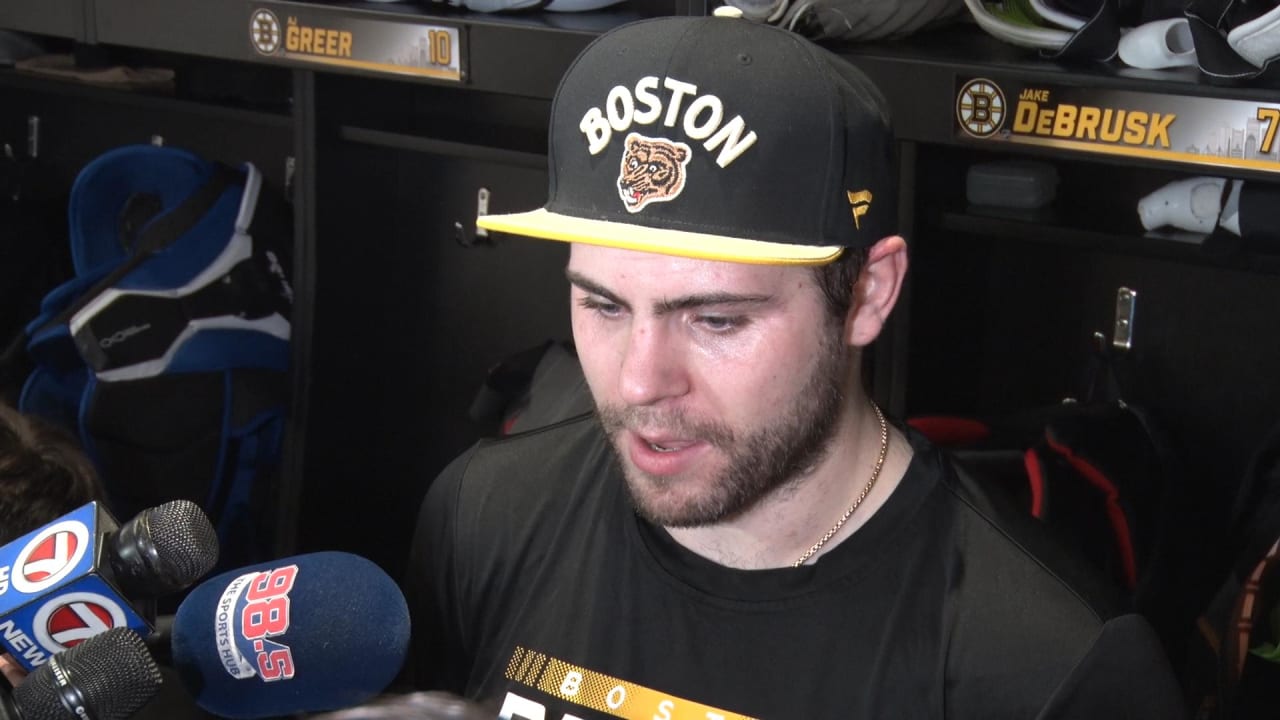 Locker Room Raw: Jake DeBrusk | Boston Bruins