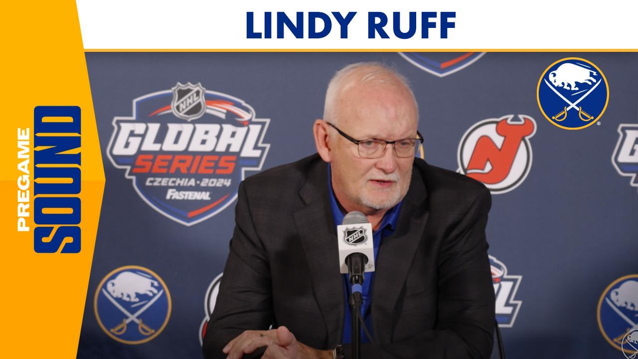 Ruff | Pregame at NJD | Buffalo Sabres