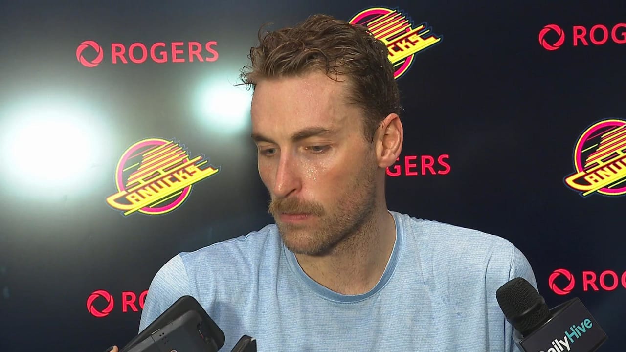 POSTGAME | Soucy vs Oilers | Vancouver Canucks