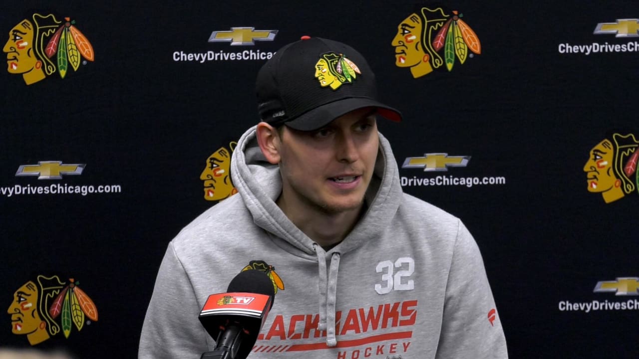 Lankinen on beating Philly | Chicago Blackhawks