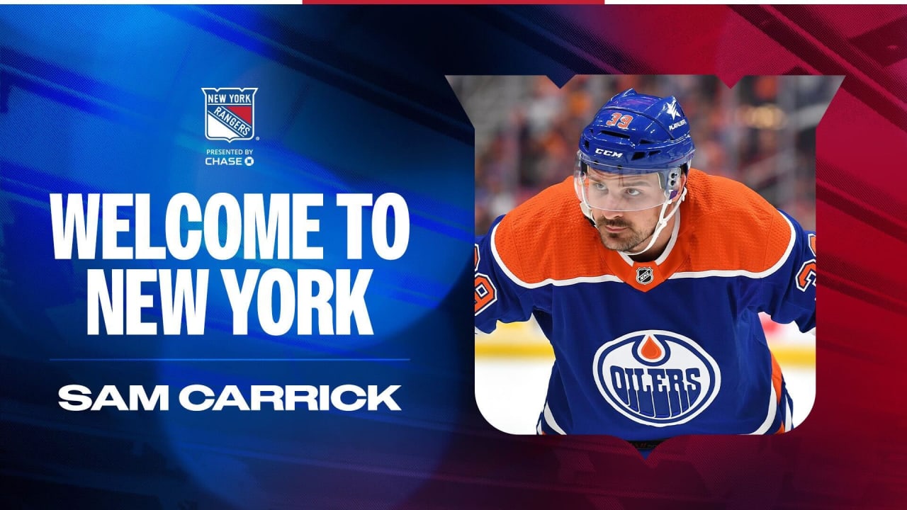 Rangers Agree to Terms with Sam Carrick | New York Rangers