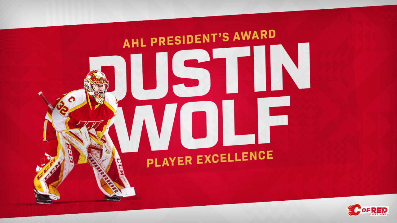 Another Award for Dustin Wolf | Calgary Flames