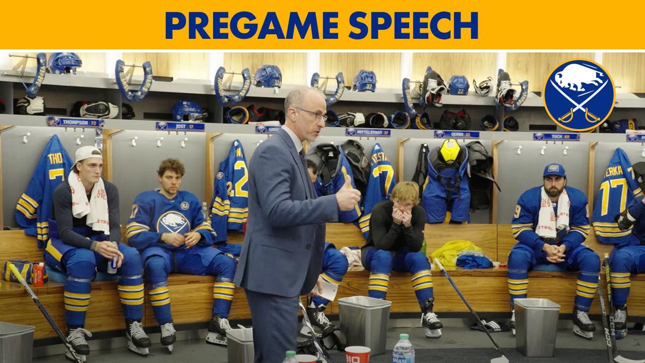 Pregame Speech | Buffalo Sabres