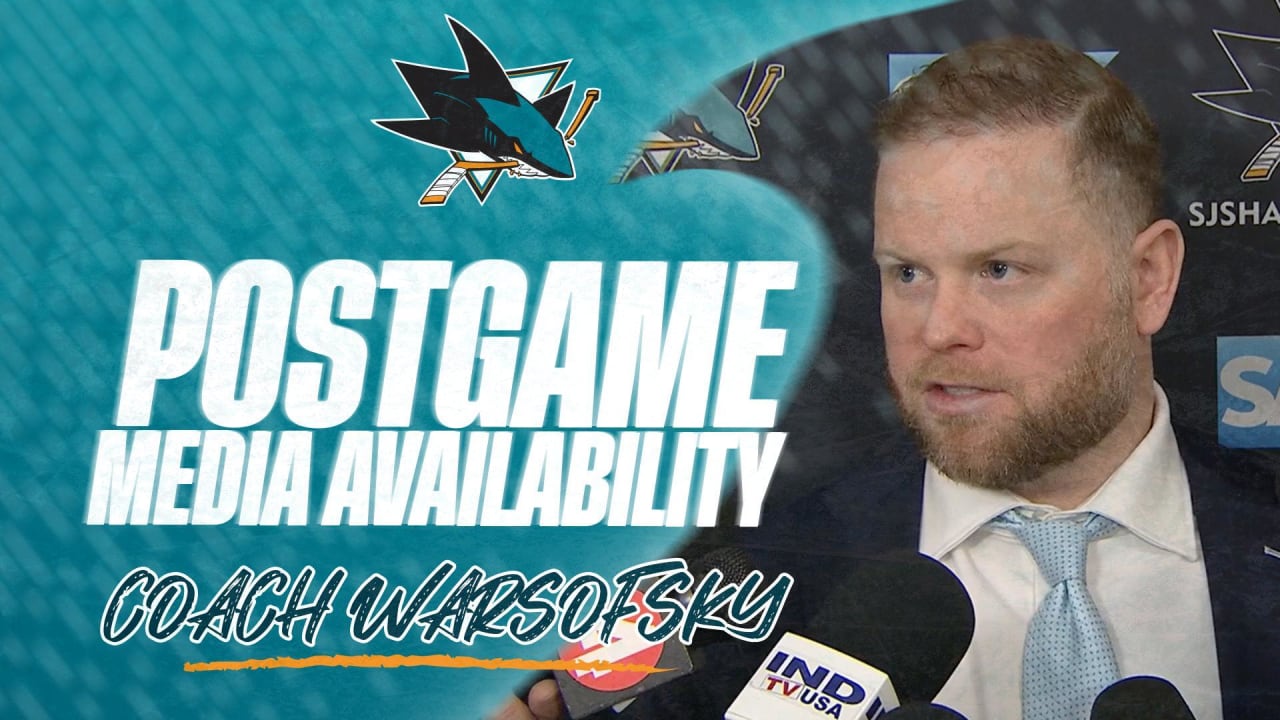 Postgame vs CGY (2/26): Warsofsky | San Jose Sharks