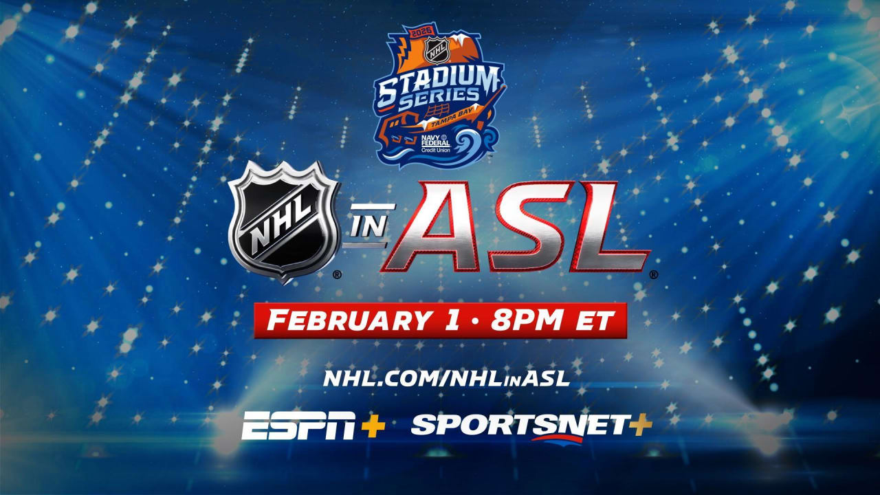 Watch the 2026 Navy Federal Credit Union NHL Stadium Series in ASL ...
